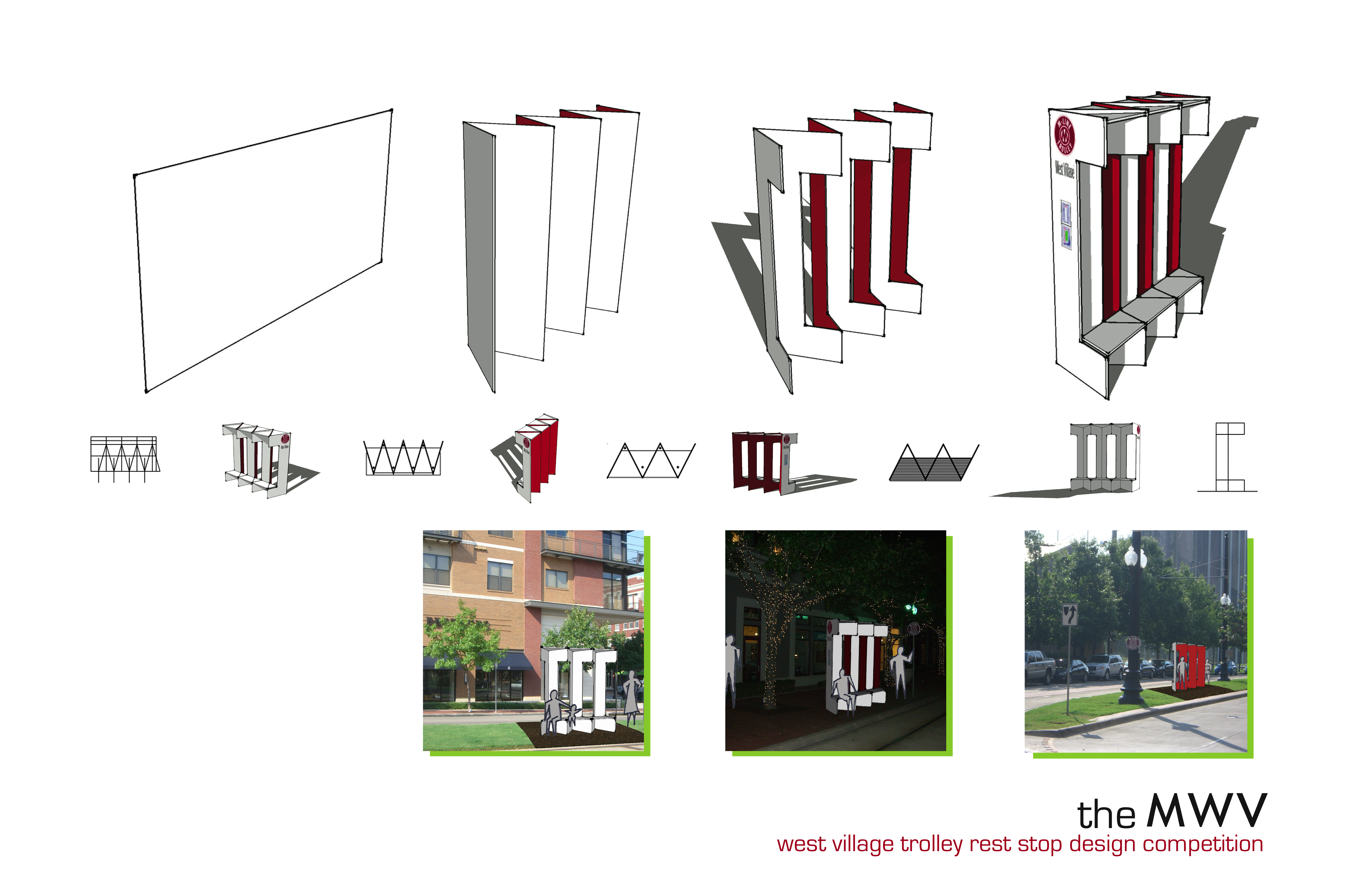 West Village Trolley Rest Stop Design Competition by Parmadesign ...