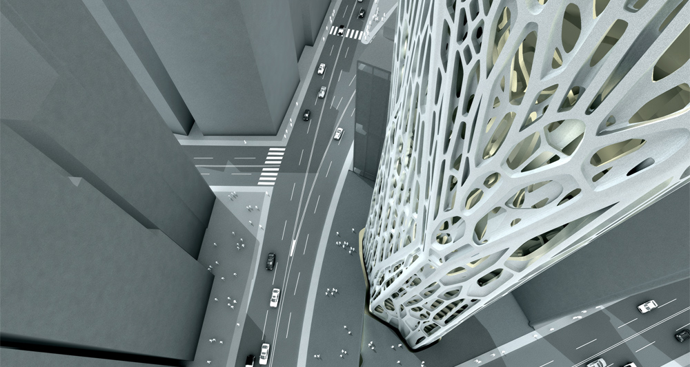 Fibrous Tower by Kokkugia - Architizer