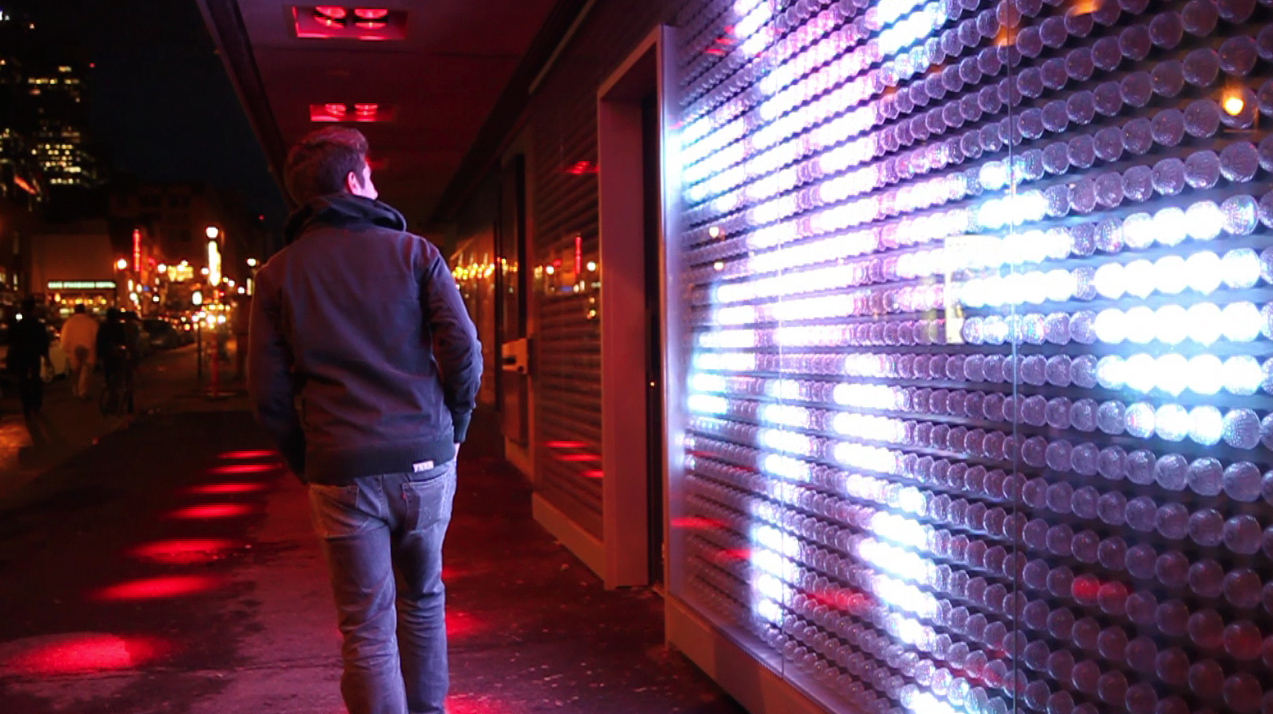 La Vitrine - Permanent Interactive LED Media Facade - Architizer
