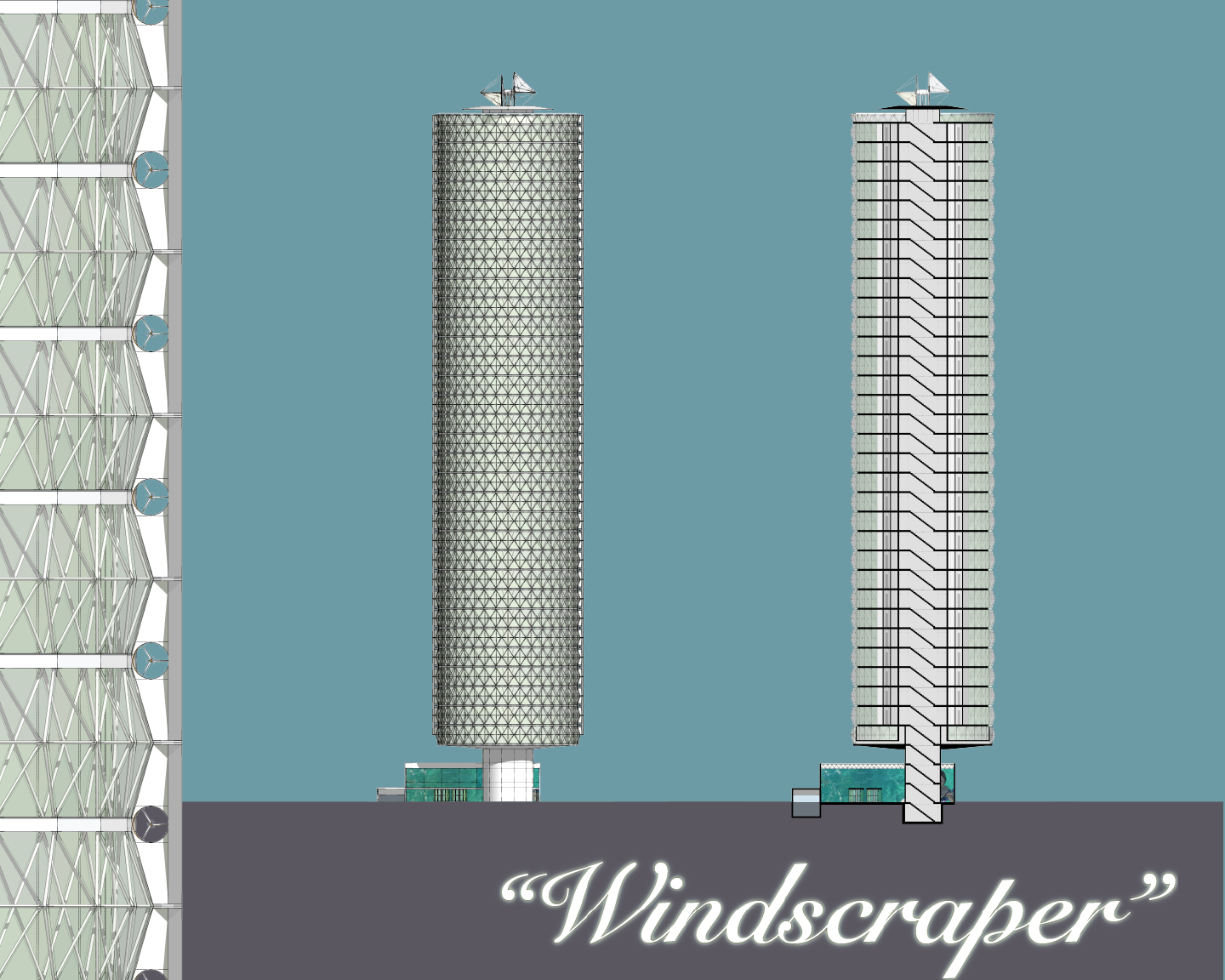 Windscraper... facing, catching and channeling the wind - Architizer