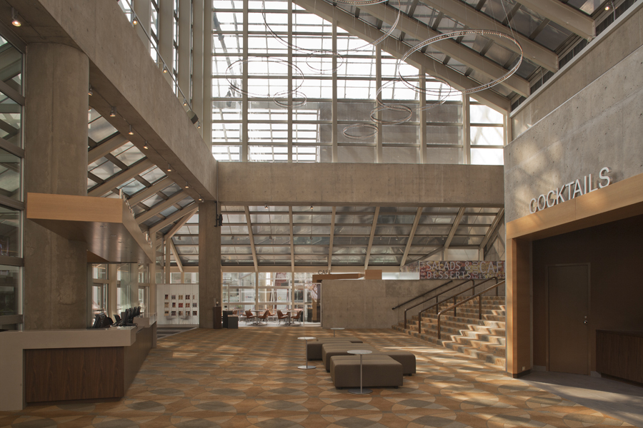 Helen Bonfils Theatre Lobby by Semple Brown Design, P.C. - Architizer