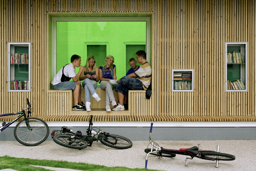 Open-Air-Library Magdeburg by KARO* architekten - Architizer
