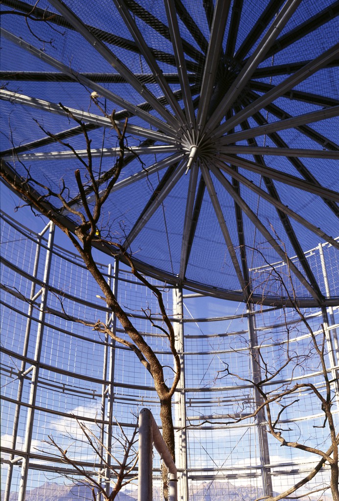 Gardens of trauttmansdorff castle - aviary - Architizer