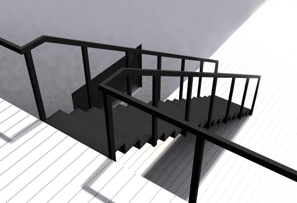 Steel stairs conception - Architizer