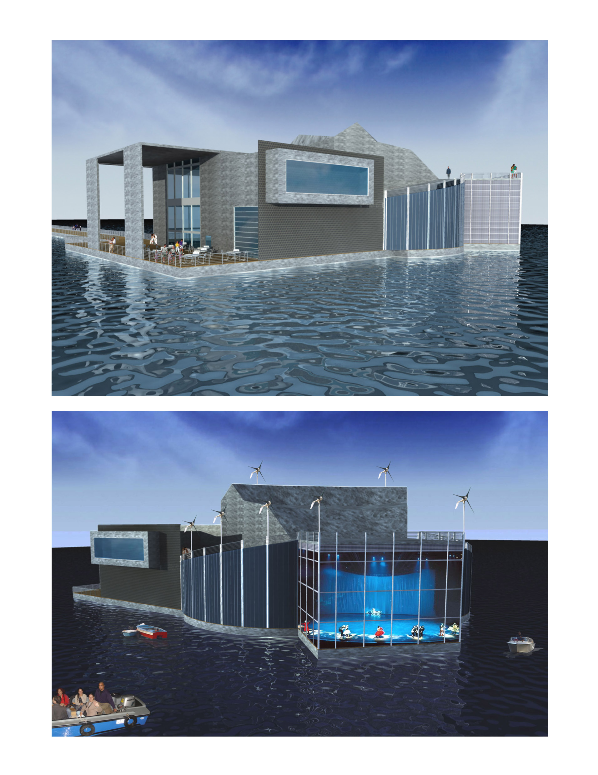 Floating Theatre on Lake Prespa - Architizer