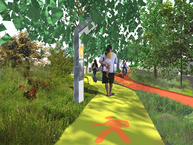 International competition for ideas for a new cycling and pedestrian ...