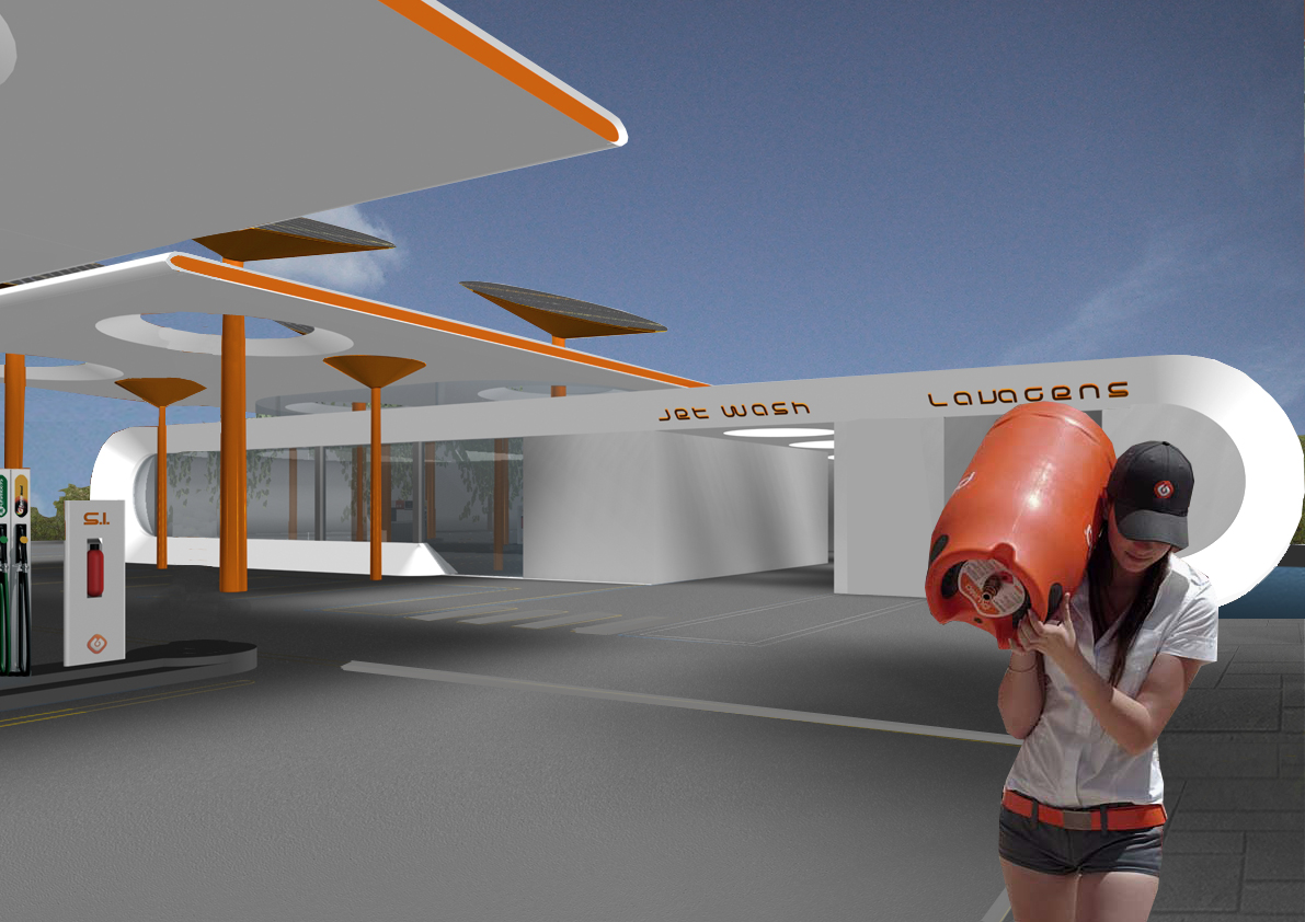 Posto de abastecimento sustentável, Galp Portugal by Posto9 - Architizer