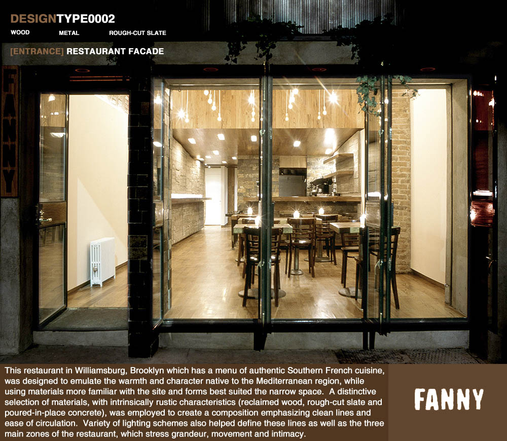 Fanny Restaurant - Architizer