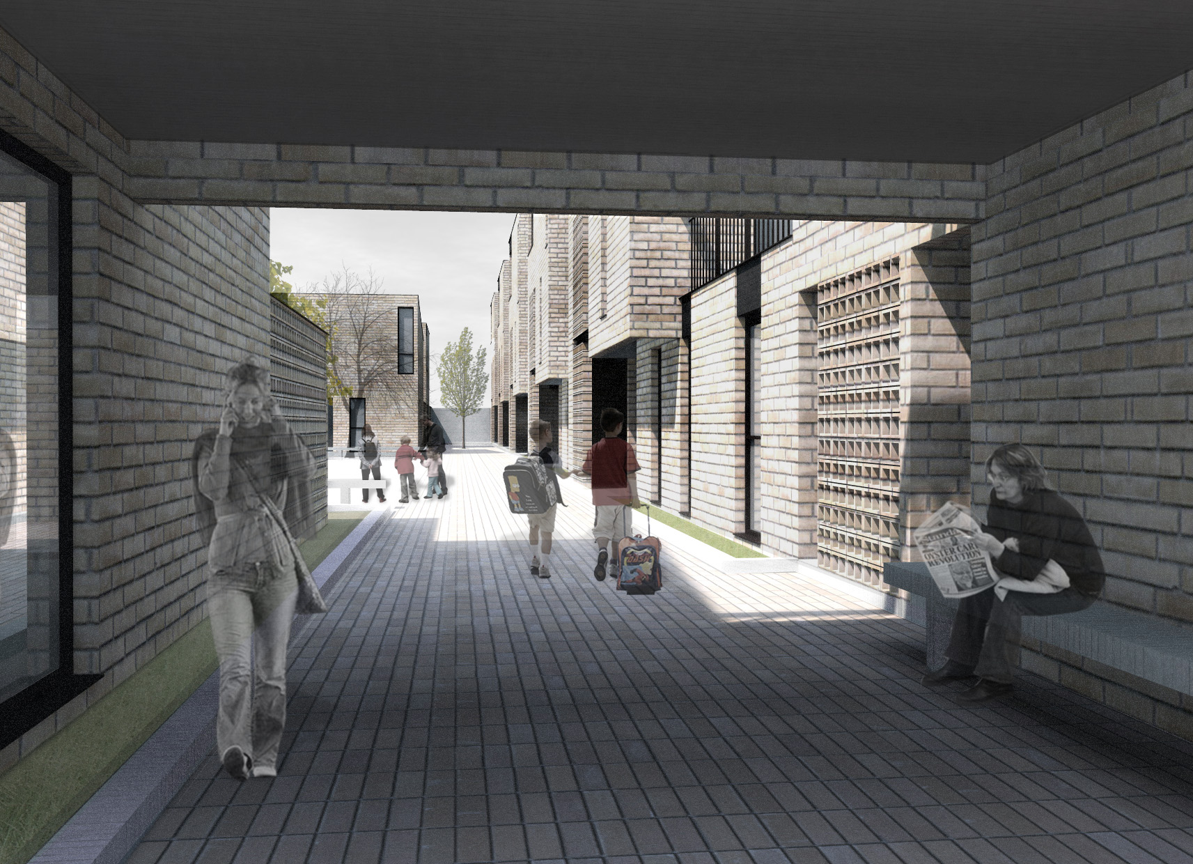 Social Housing in Brick Masonry - Architizer