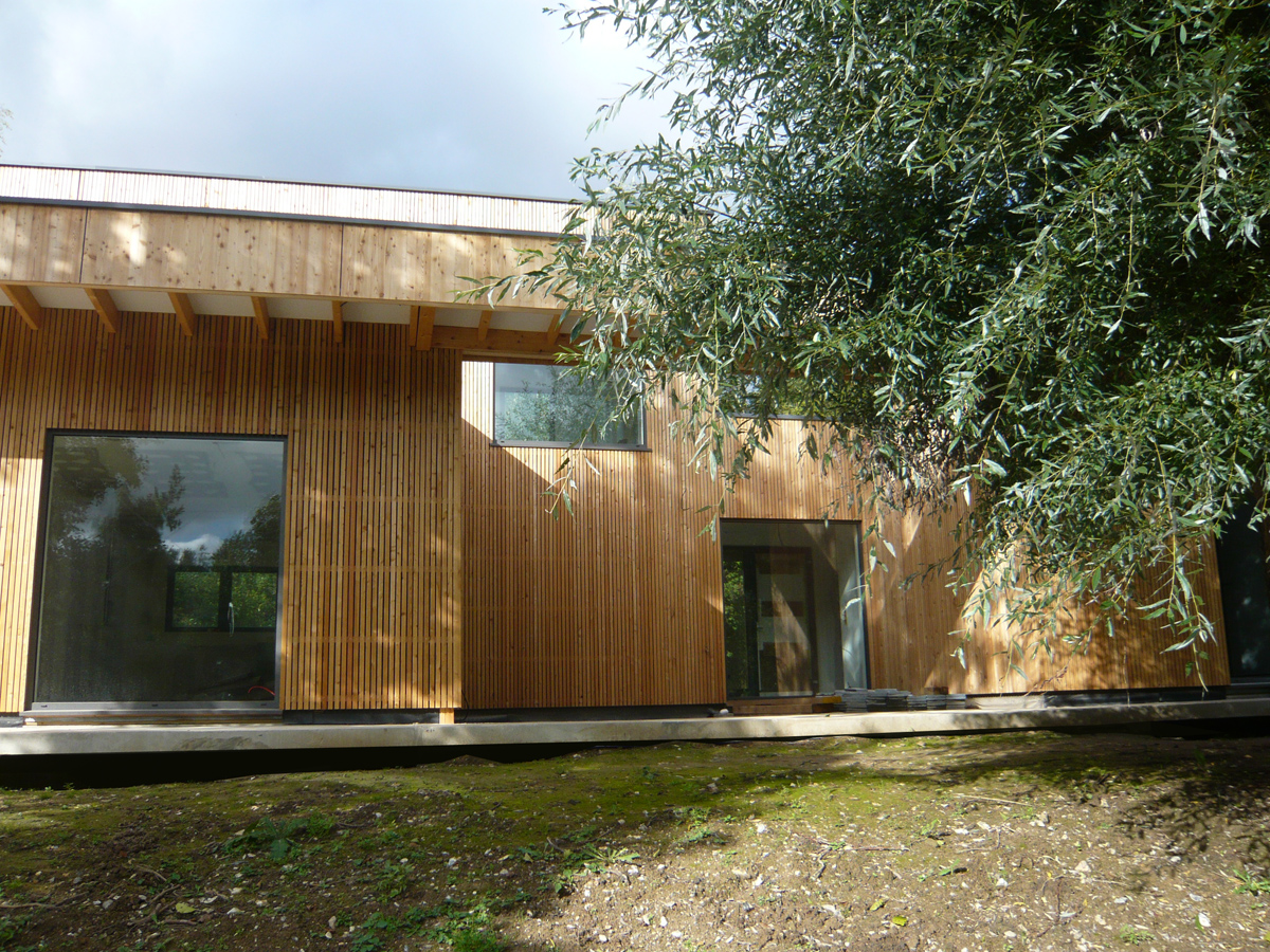 Long House on a Lake by BplusB Architectures - Architizer