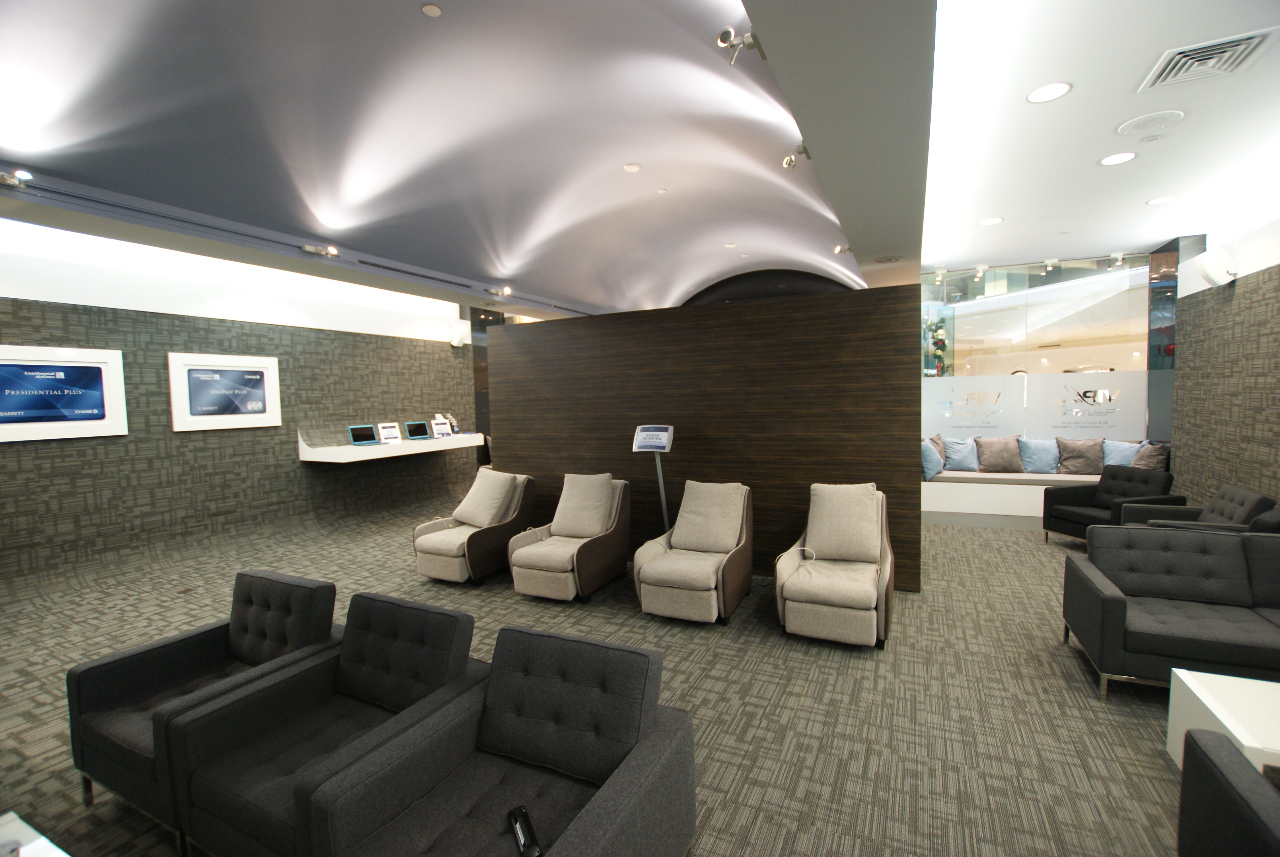 Continental VIP Lounge from Chase at The Mall at Short Hills by LIME pr ...