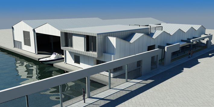 MSV_Harbour - Boatyard Building by Pierfrancesco Capolei - Architizer