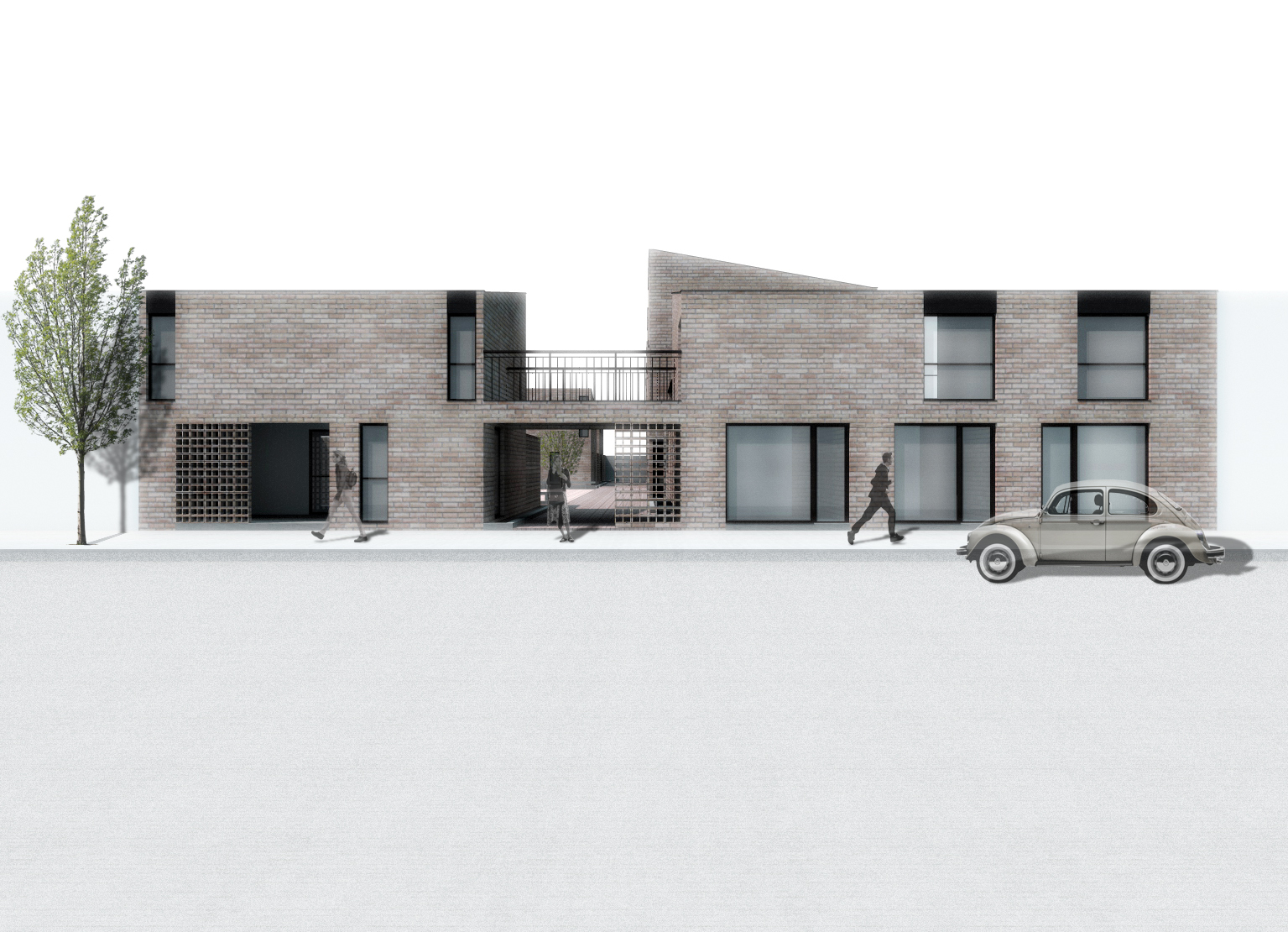 Social Housing in Brick Masonry - Architizer