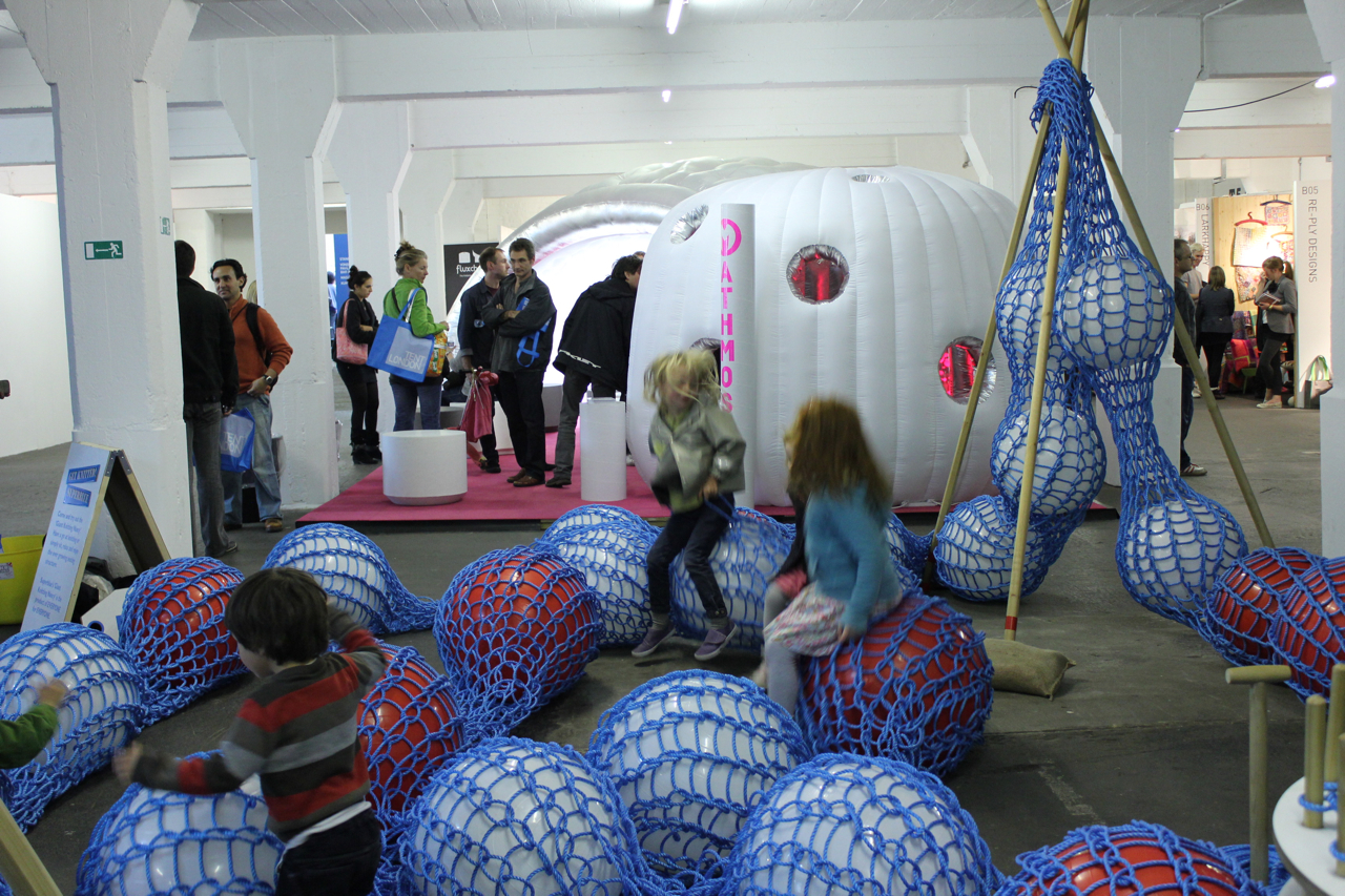 Giant Knitting Nancy - Get Knitted with your space by Superblue Design ...