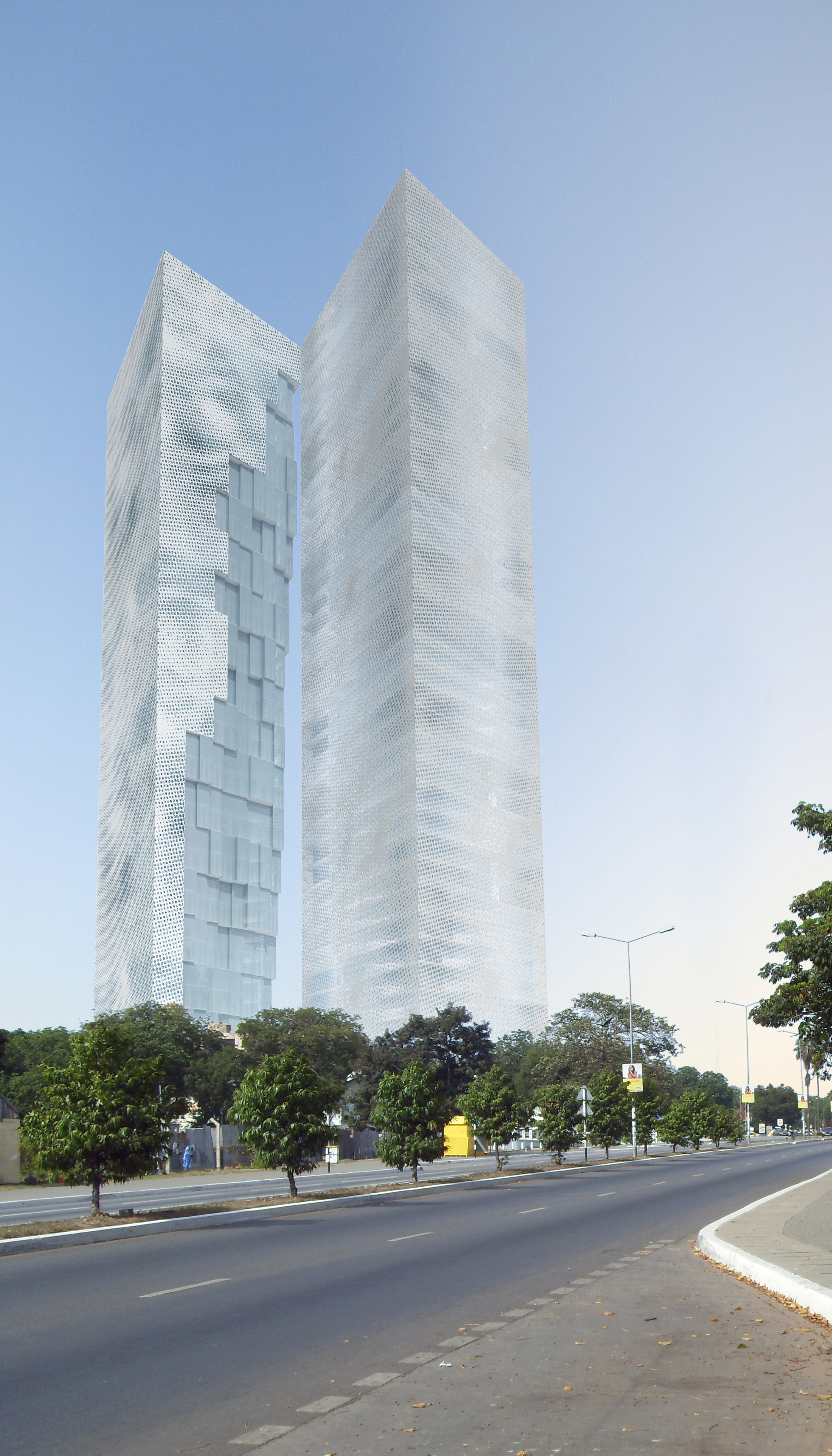 Accra Twin Towers by FVArquitectos - Architizer