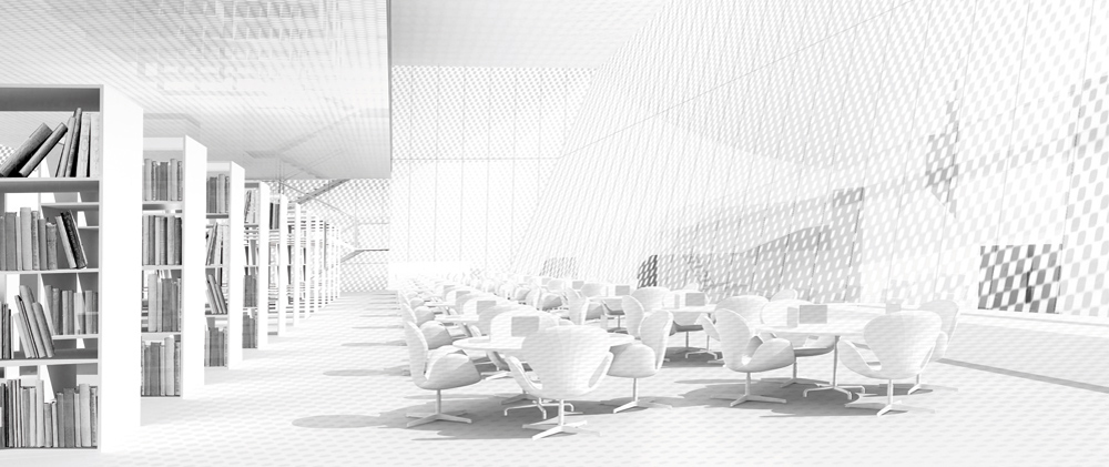 Daegu Gosan Public Library - Ground Mirror - Architizer