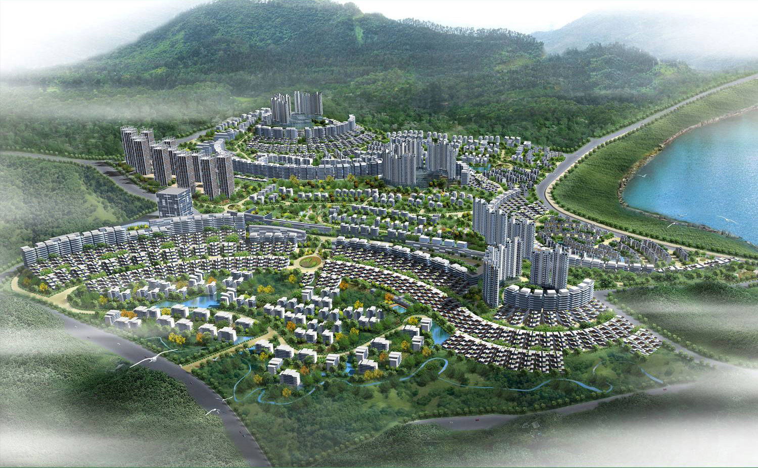 Chongqing Bamboo Grove Masterplan - Architizer
