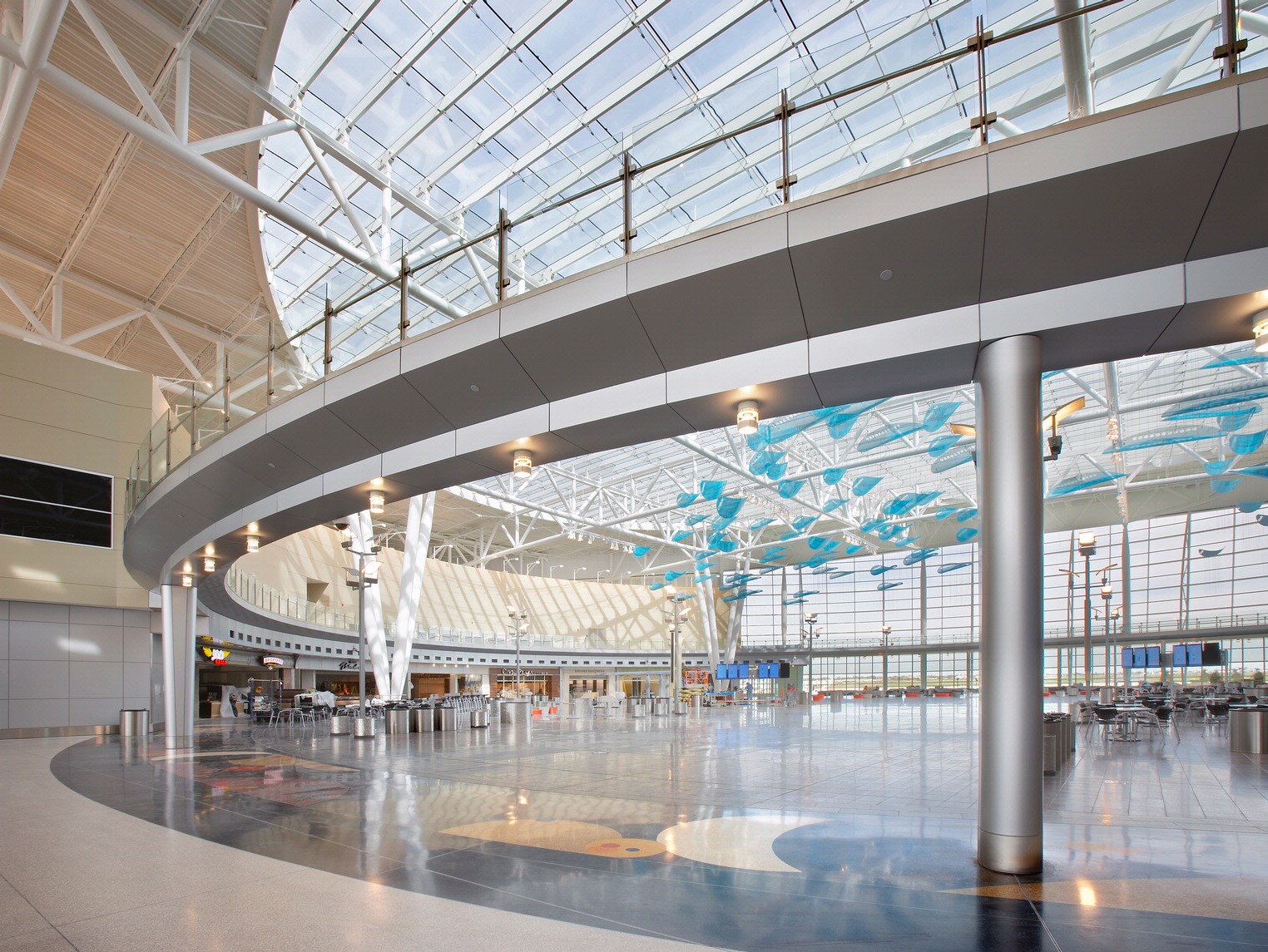 Indianapolis International Airport, Col. H. Weir Cook Terminal by HOK ...