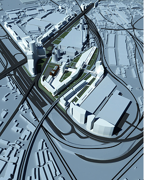 Office center masterplanning concept by Themaan - Architizer