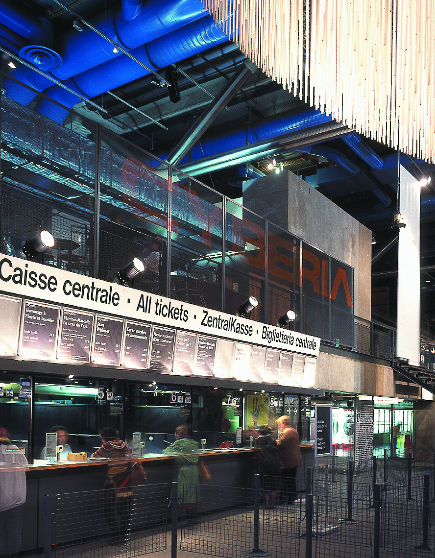Cyberia Café @ Centre Pompidou - Architizer