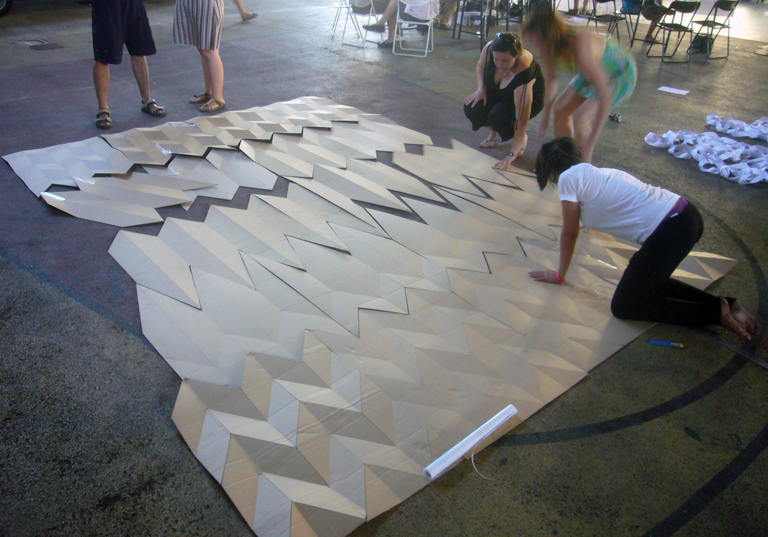 origami based deployable prototype - Architizer