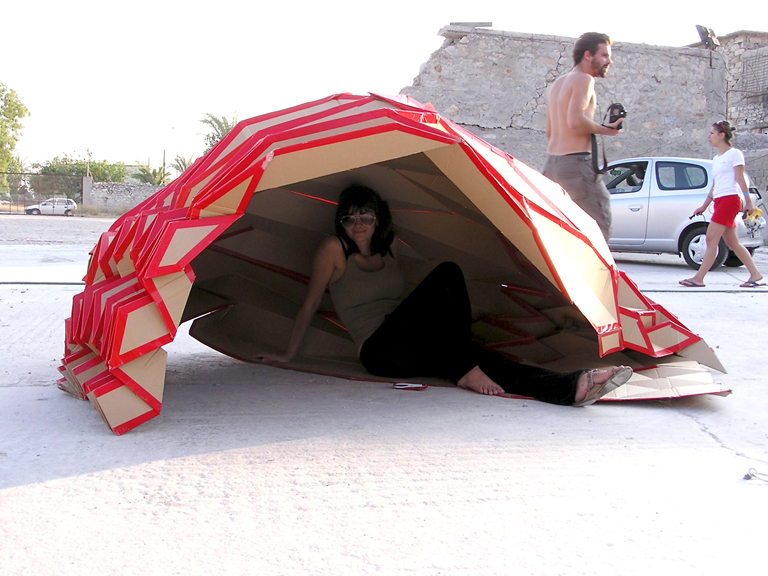 origami based deployable prototype - Architizer