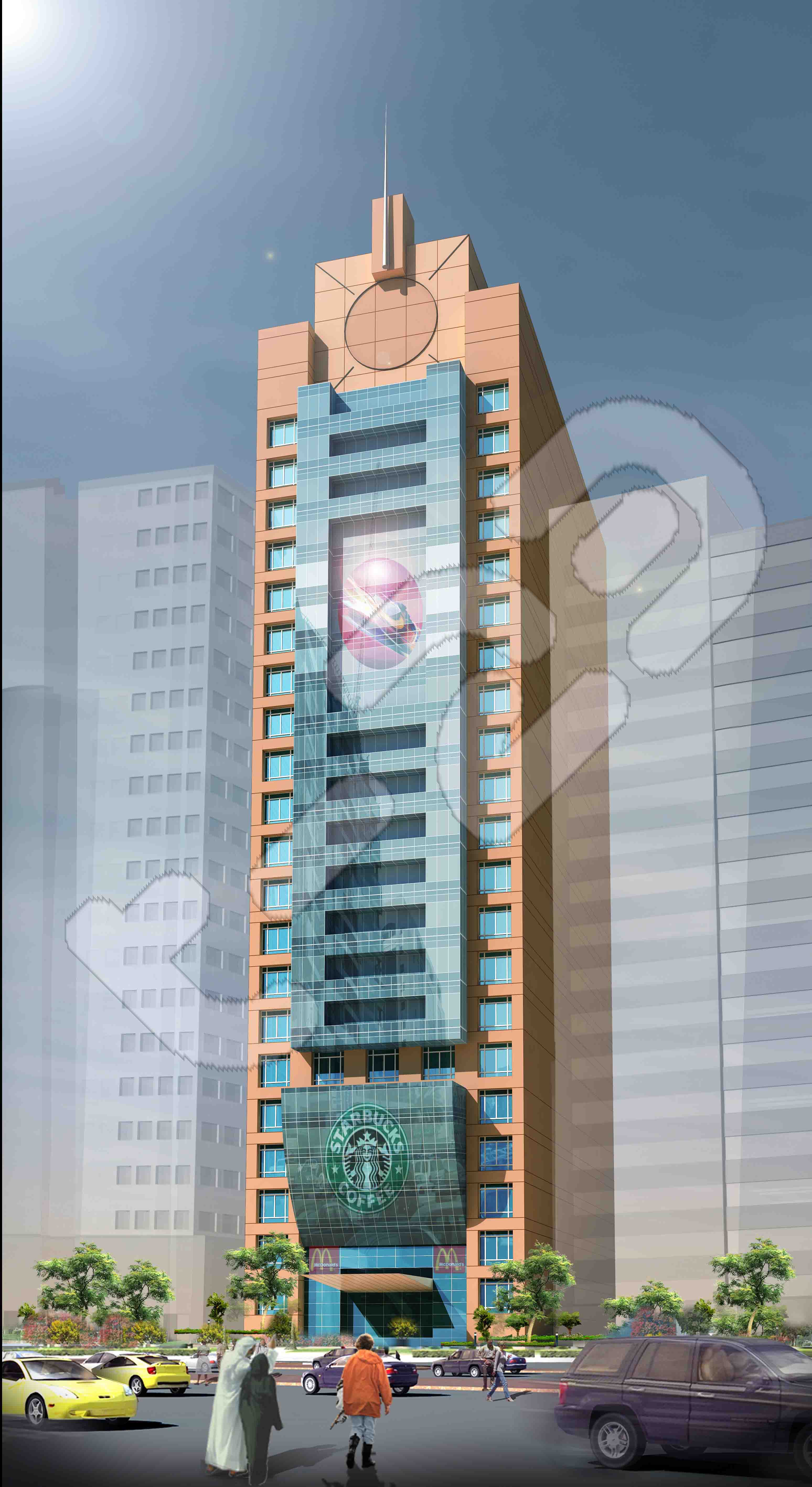 DUBAI CLAREN TOWER by T23 STUDIO - Architizer