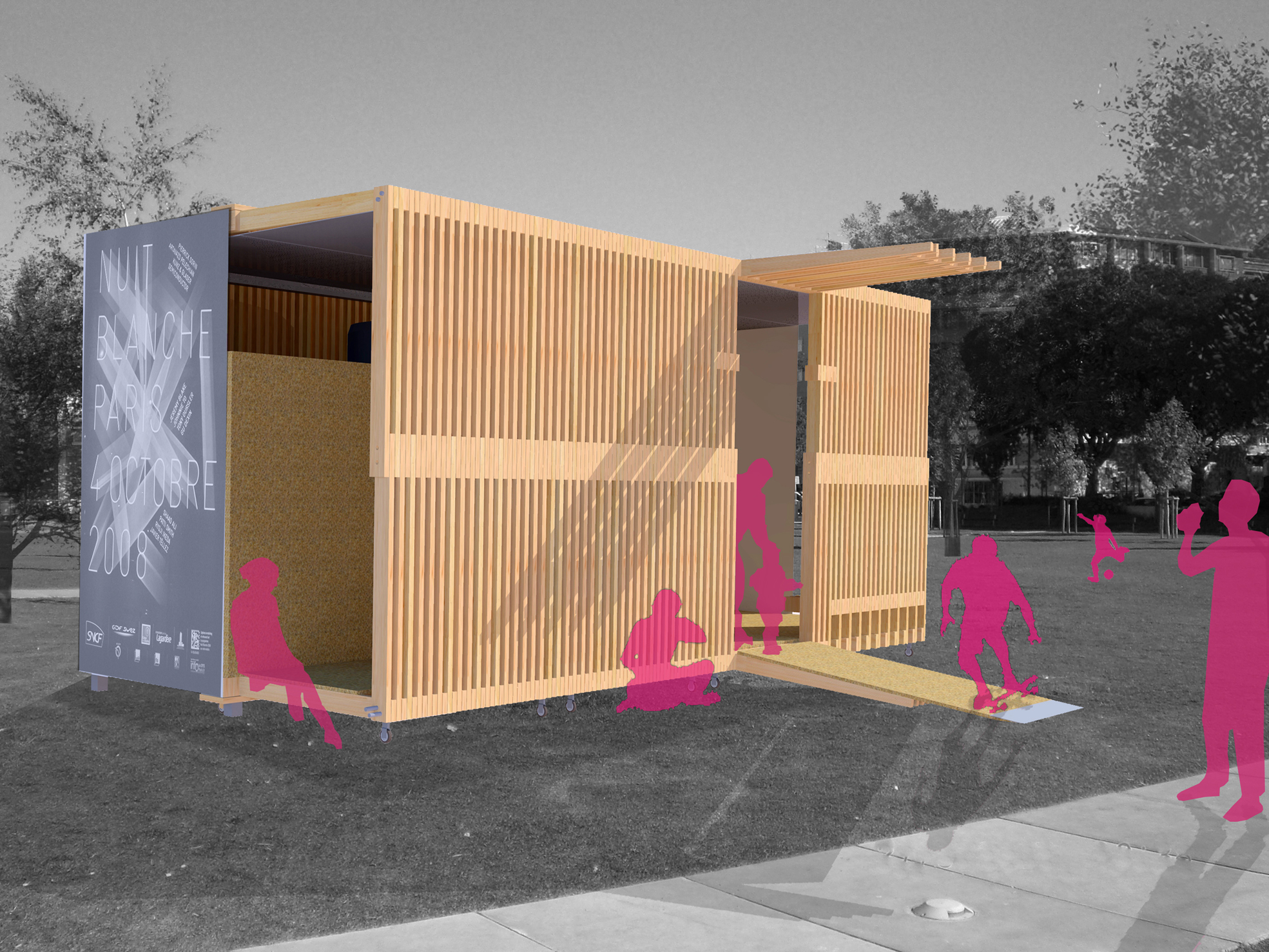 Service Kiosks for Urban Parks in São Paulo - Architizer