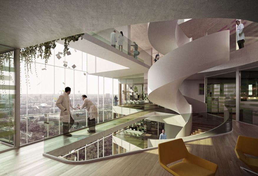 Science Tower for the Panum Complex by C.F. Møller Architects - Architizer