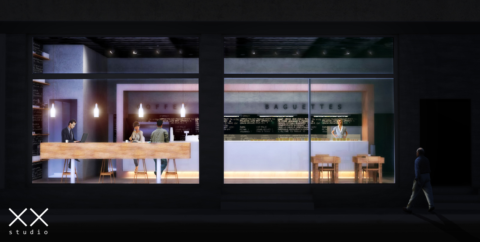 Sandwichbar + Cafe - Architizer