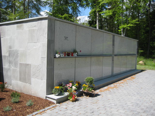 Ackermann Oekotec Modern Cemetery Precast burial vault - Architizer