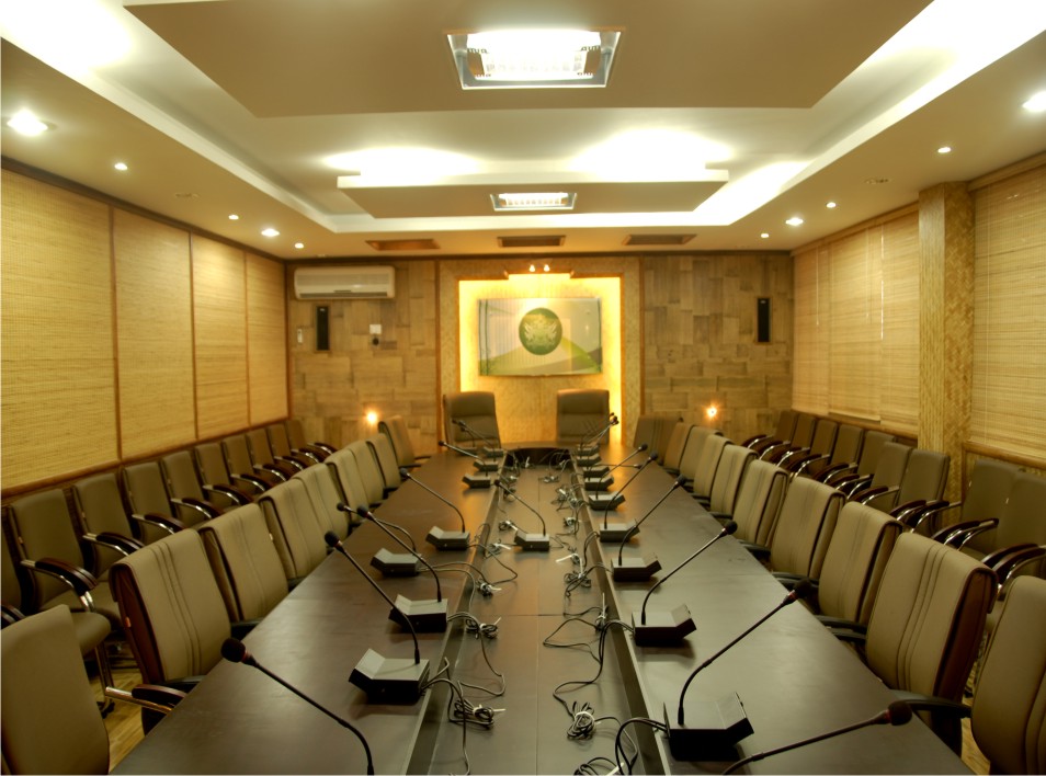 Conference Hall using sustainable materials, i.e Bamboo Composites ...