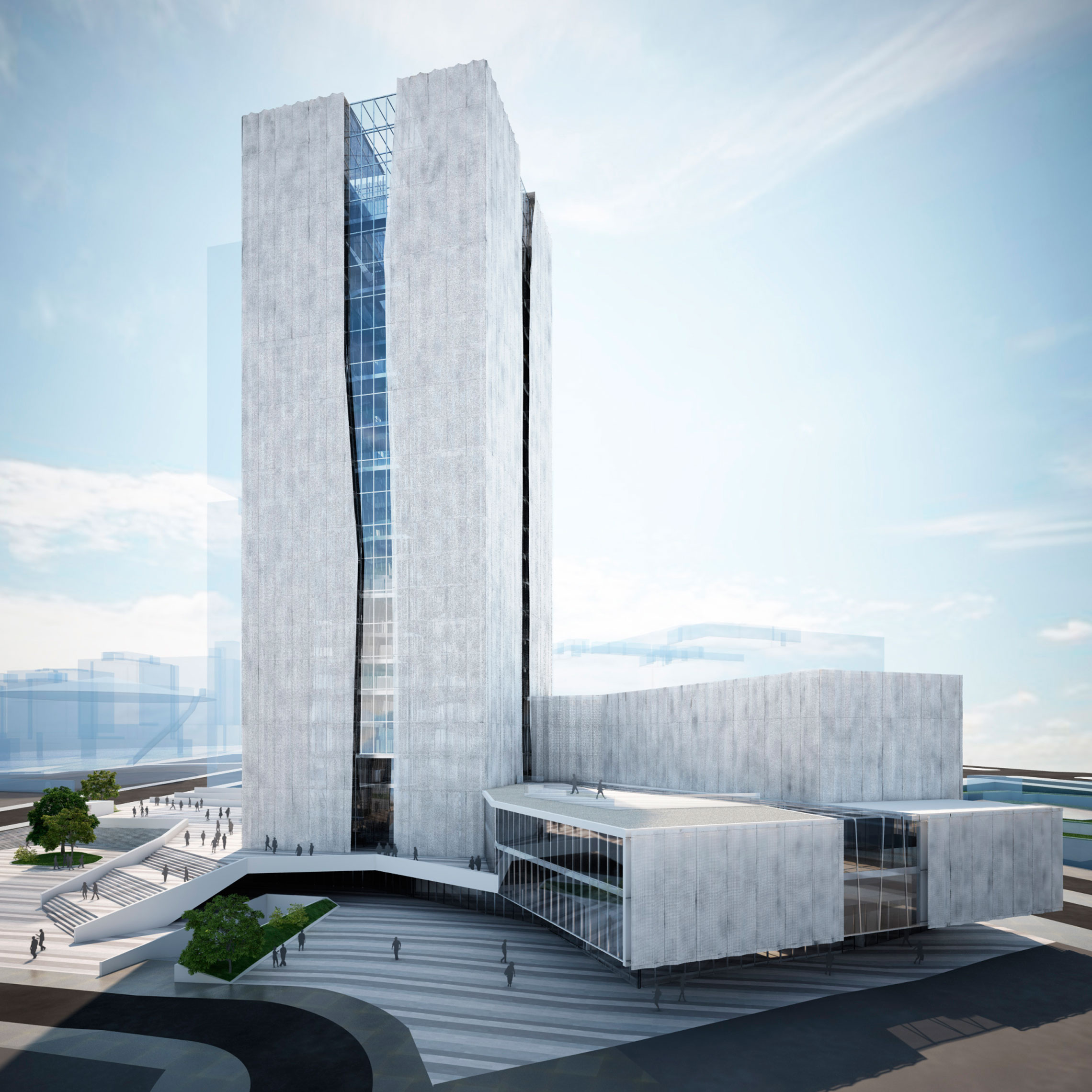 Disa Headquarters Competition - First Prize by Estudio Natto - Architizer