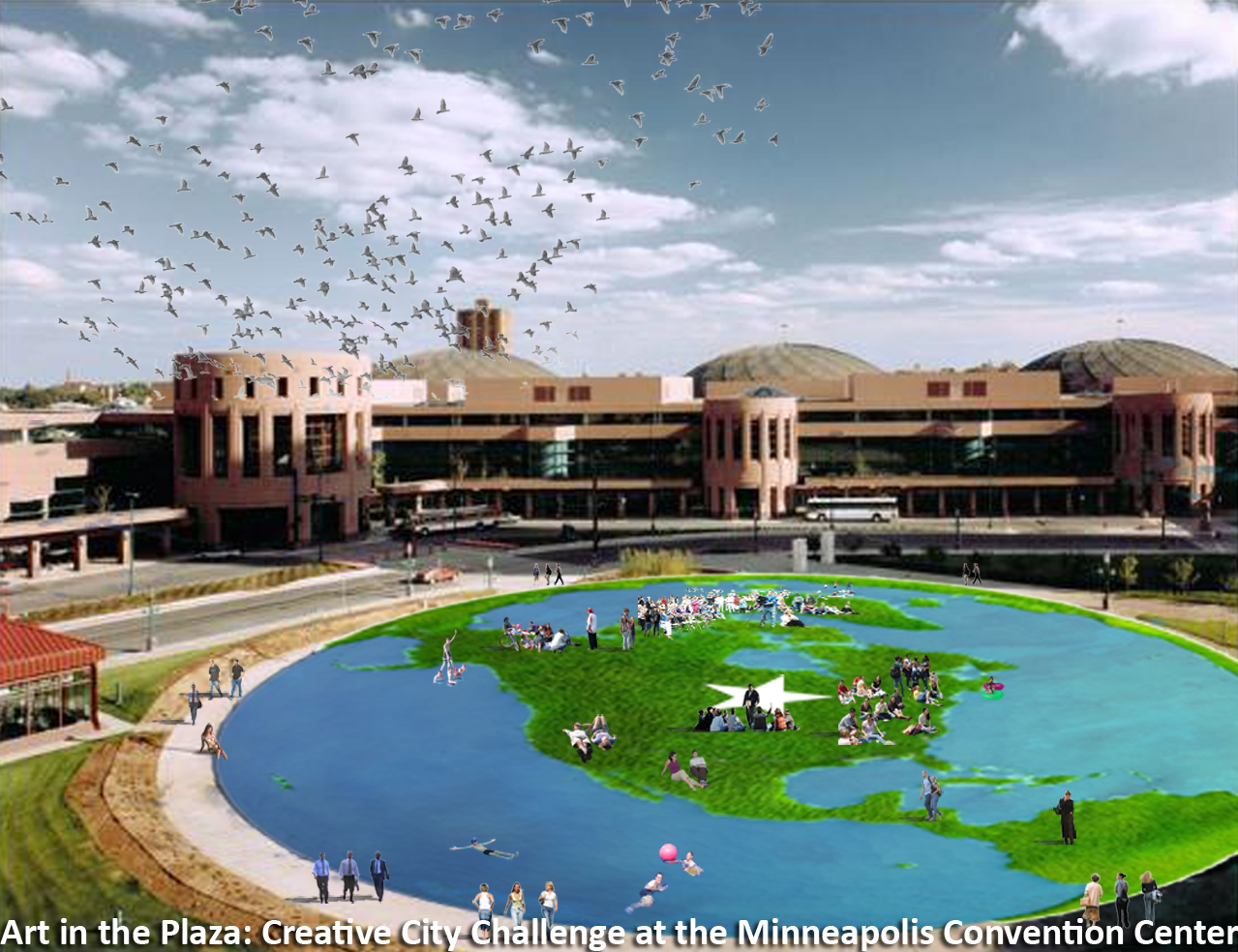 ART IN THE PLAZA CREATIVE CITY CHALLENGE - Architizer