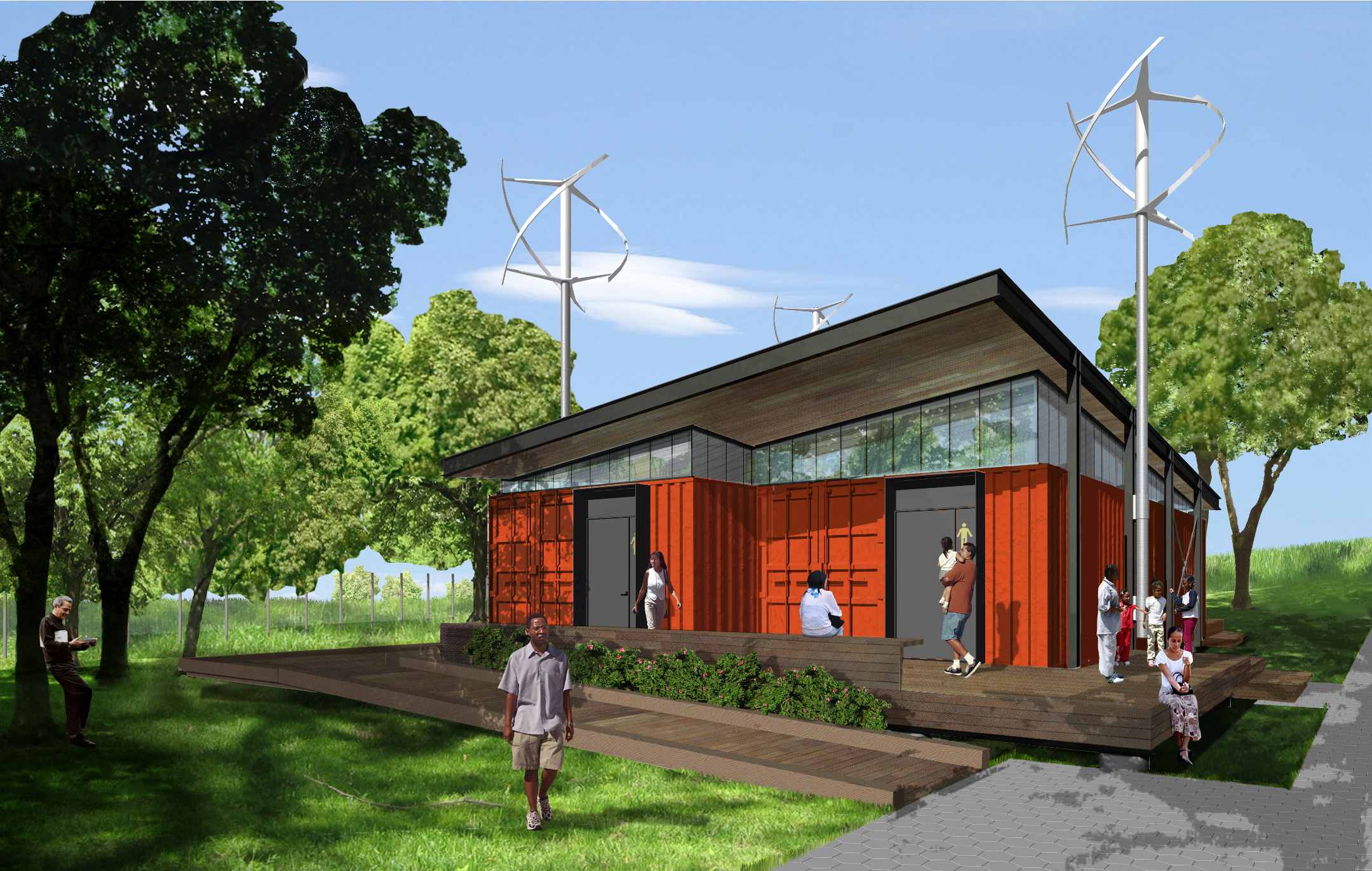 Bush Terminal Comfort Station - Architizer