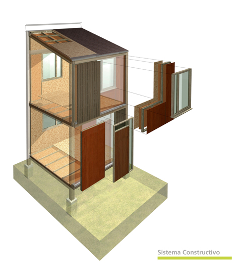 Sustainable Social Housing prototype using wood - Architizer
