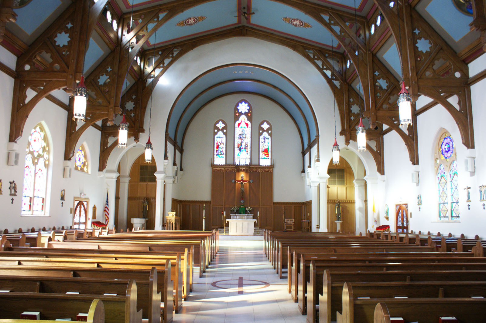 Saint Mary's R.C. Church by Rene Robert Mueller Architect/Planner AIA ...