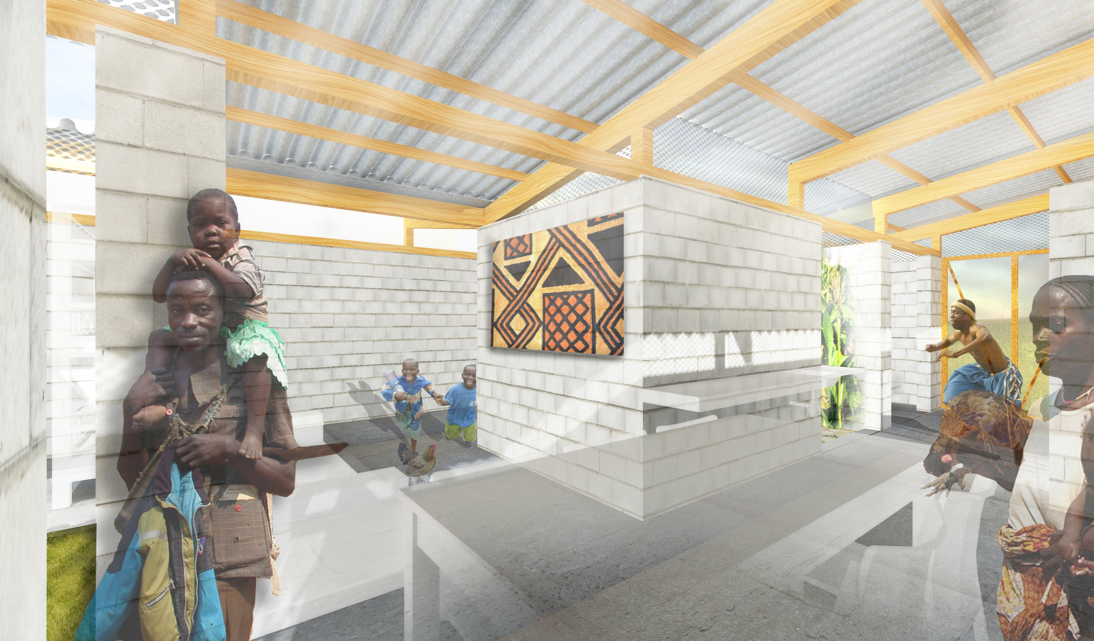 A house in luanda: patio and pavilion A by Atelier UM+D - Architizer