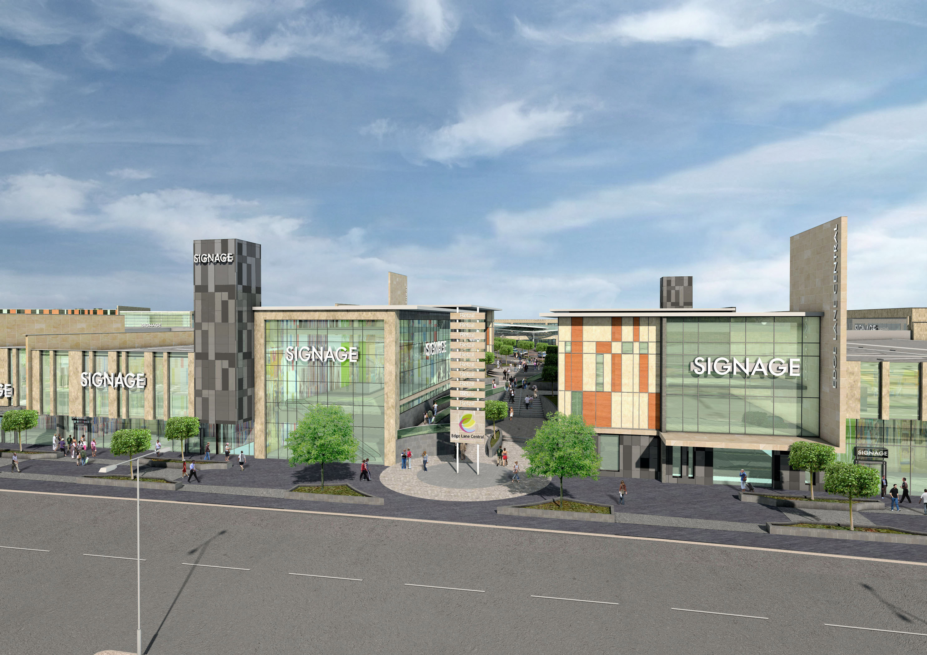 Edge Lane Central by AEW Architects - Architizer