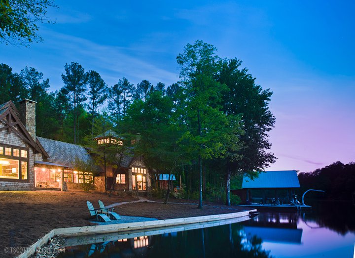 Private Lake Cabin - Architizer