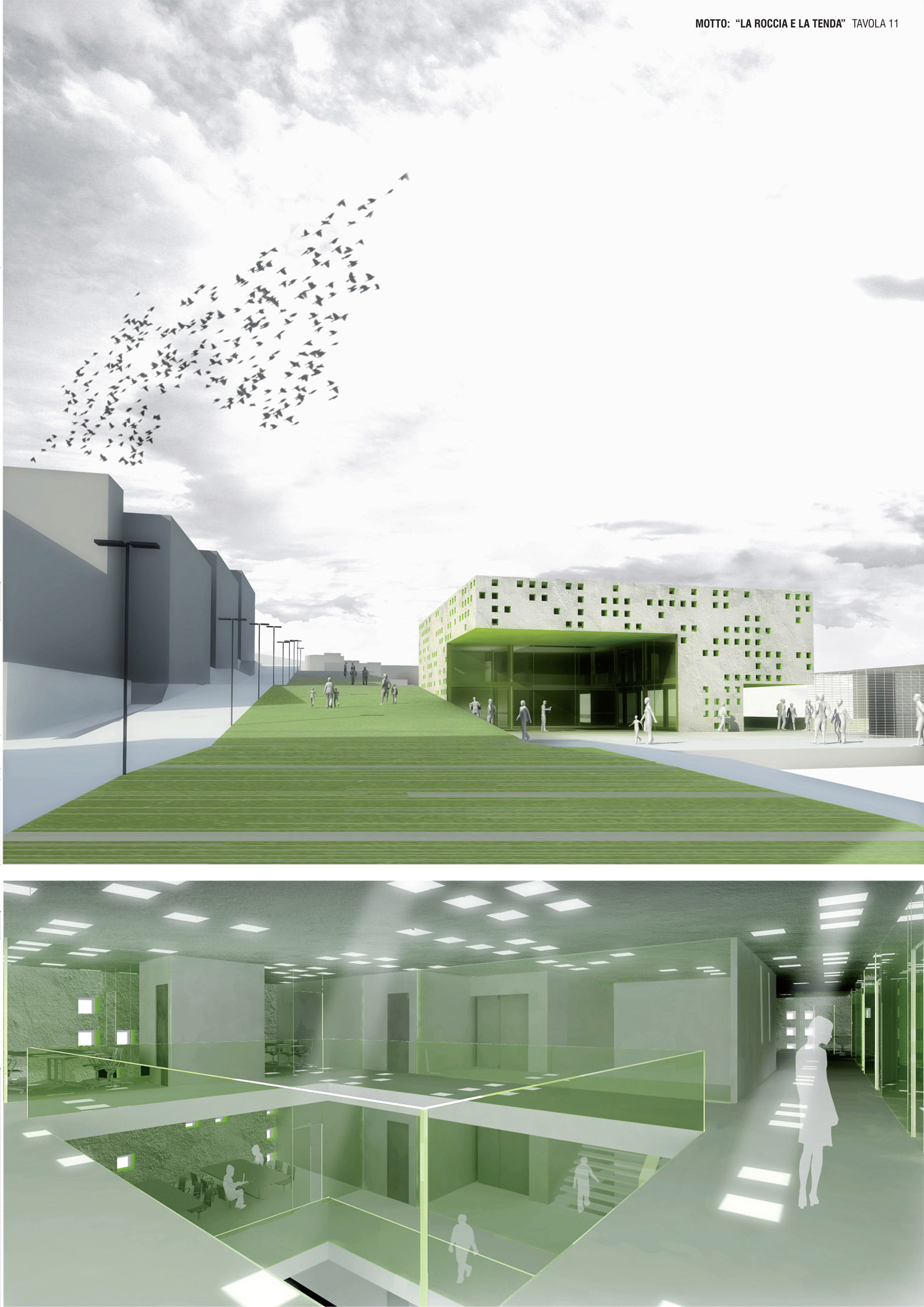 Edificio polifunzionale ed edificio per associazioni studentesche ...