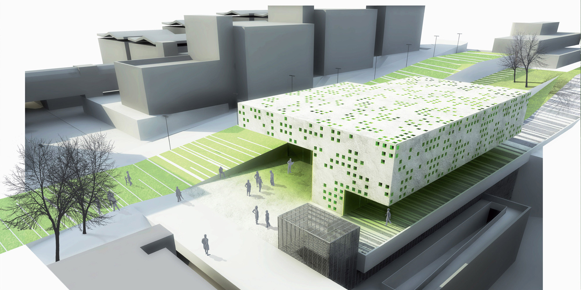 Edificio polifunzionale ed edificio per associazioni studentesche ...