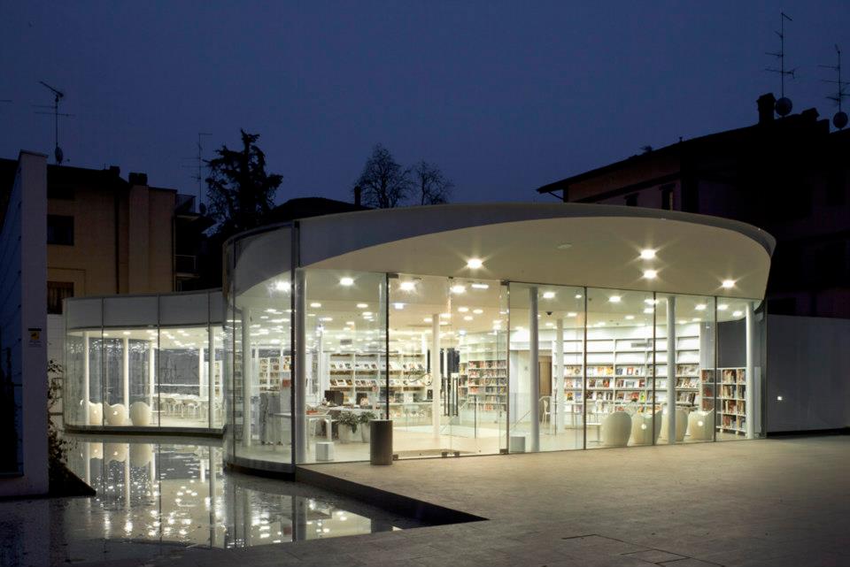 New Town Library in Maranello, Italy by Andrea Maffei Architects ...