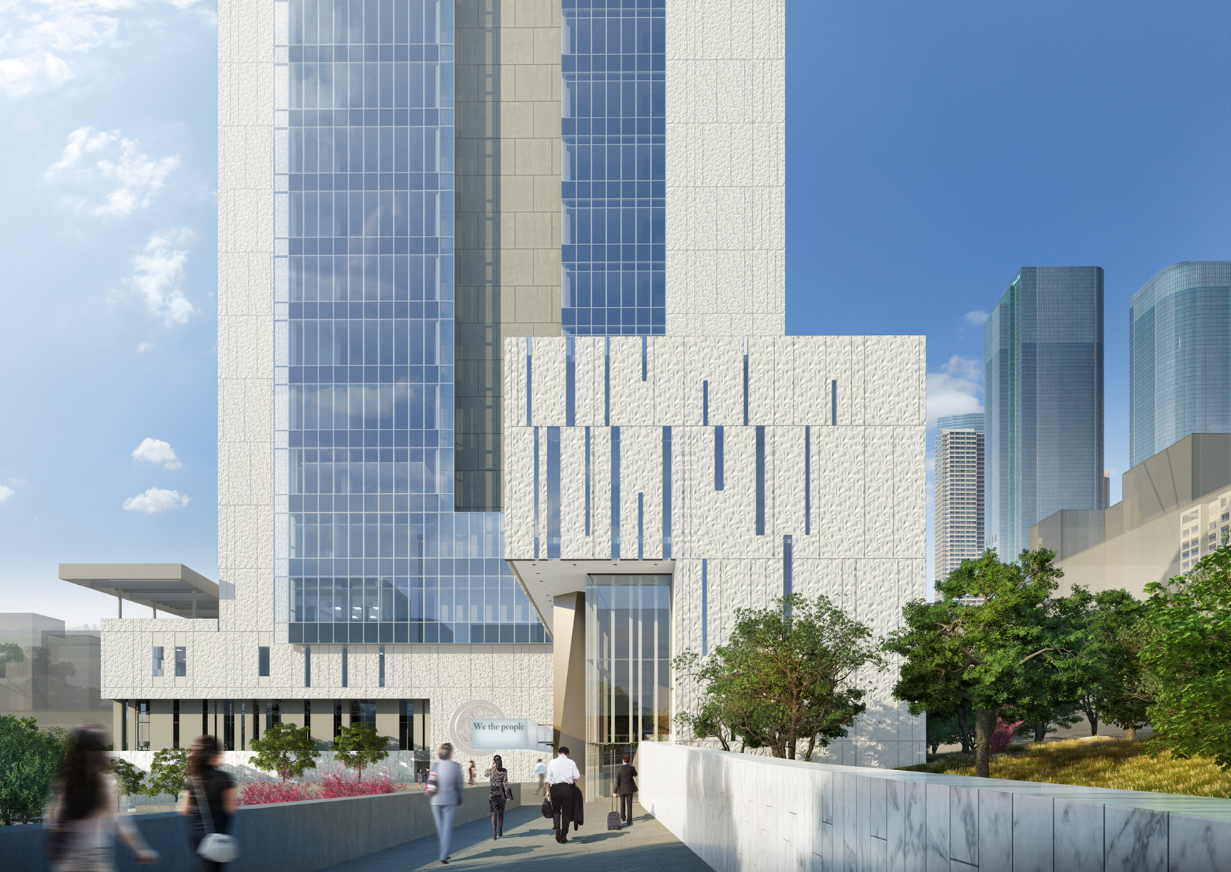 United States Courthouse Design-Build Competition Finalist by HMC ...