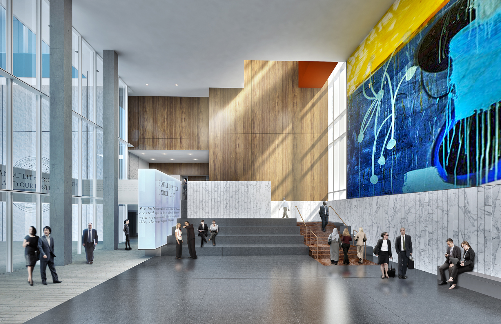 United States Courthouse Design-Build Competition Finalist by HMC ...