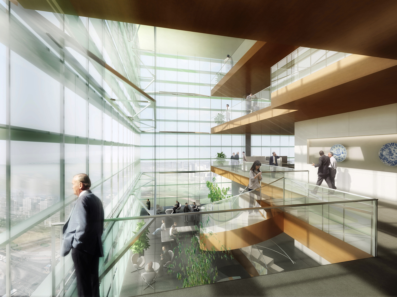 Idea 372556: China Life Tower Shenzhen by HENN in Shenzhen, China ...