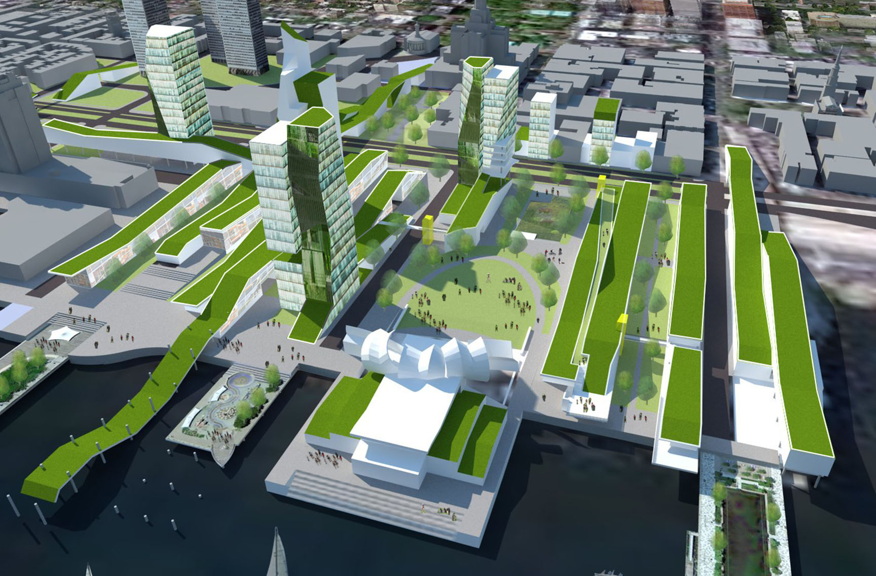 Penn's Landing Redevelopment Project by URBAN pad - Architizer