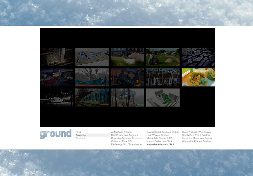 Ground website - Architizer